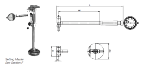 225 SERIES DEEP REACH, LONG HANDLE PRECISION BORE GAGES – Dyergage
